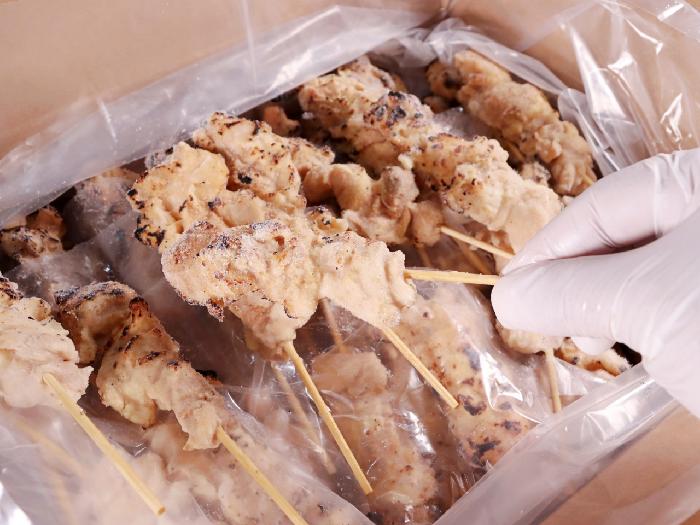 備長炭火焼き鳥 もも串 50本